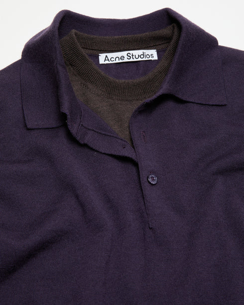 Double Layer Knit Polo | WORKSHOP