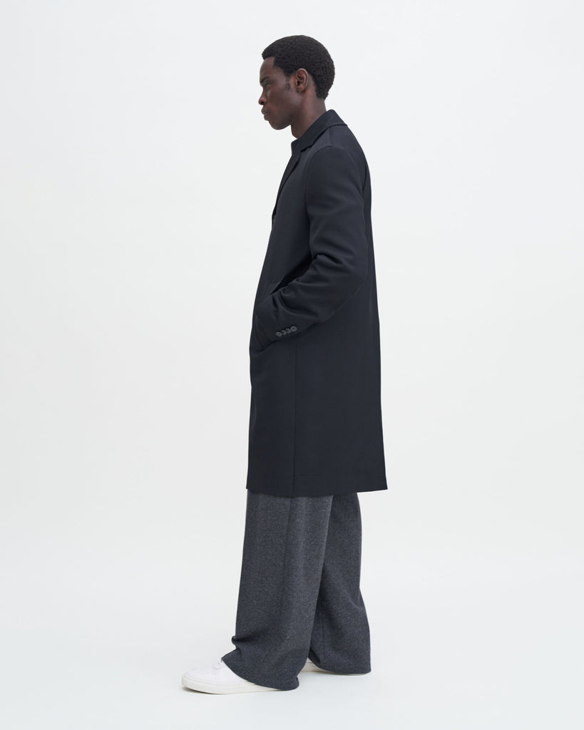 Lightweight Twill Overcoat | Filippa K Man | WORKSHOP