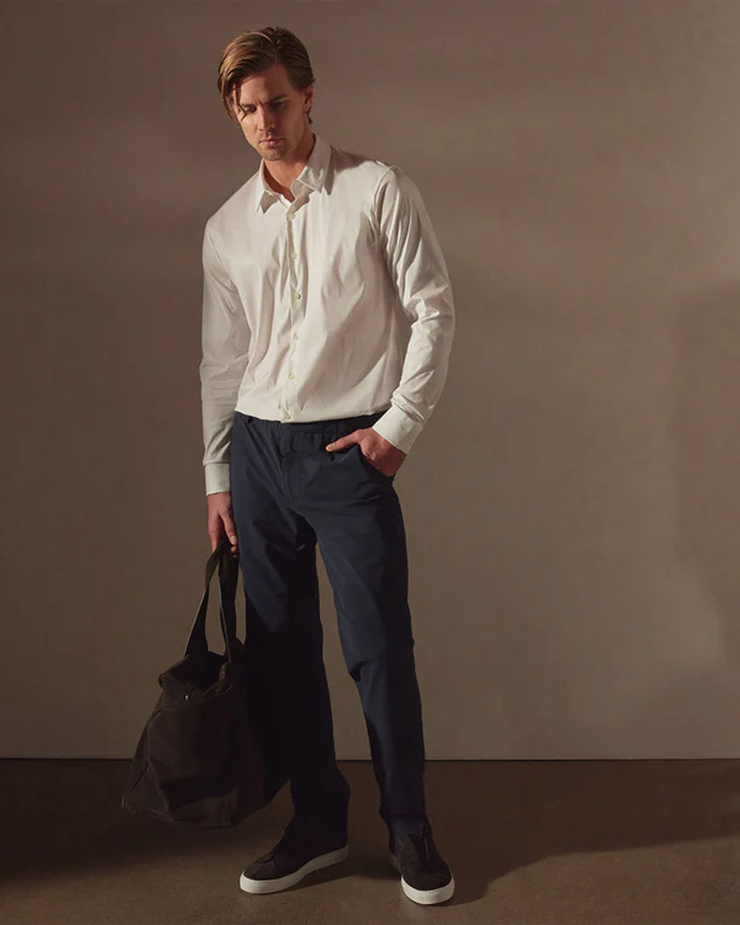 Matte Stretch Poplin Shirt | James Perse | WORKSHOP