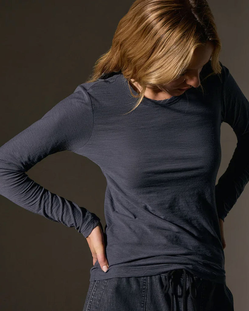 L/S Crew Tee | James Perse Womens | WORKSHOP