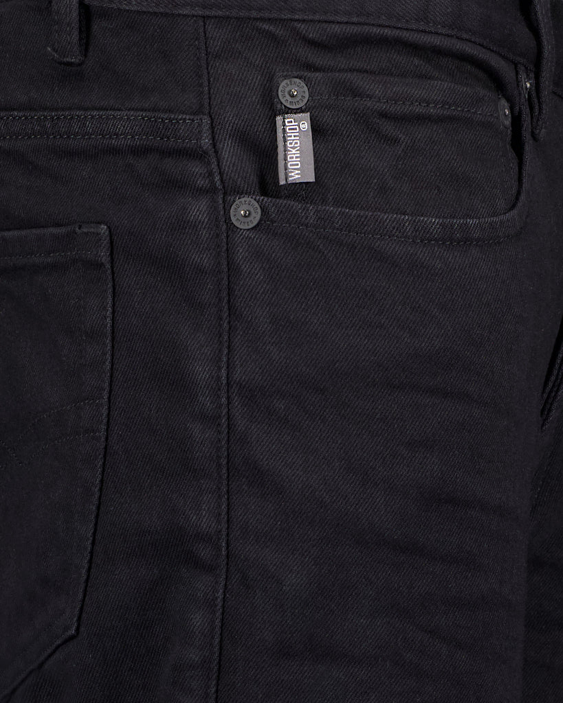 Slim Fit Stretch (Dark Whisker) | Workshop Denim Mens | WORKSHOP